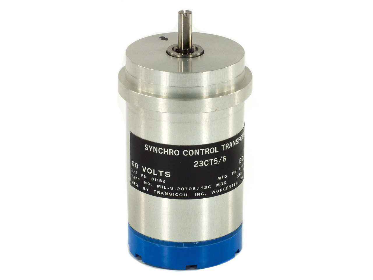 Transicoil 23CT5/6 Synchro Control Transformer 90 Volts PN 81182