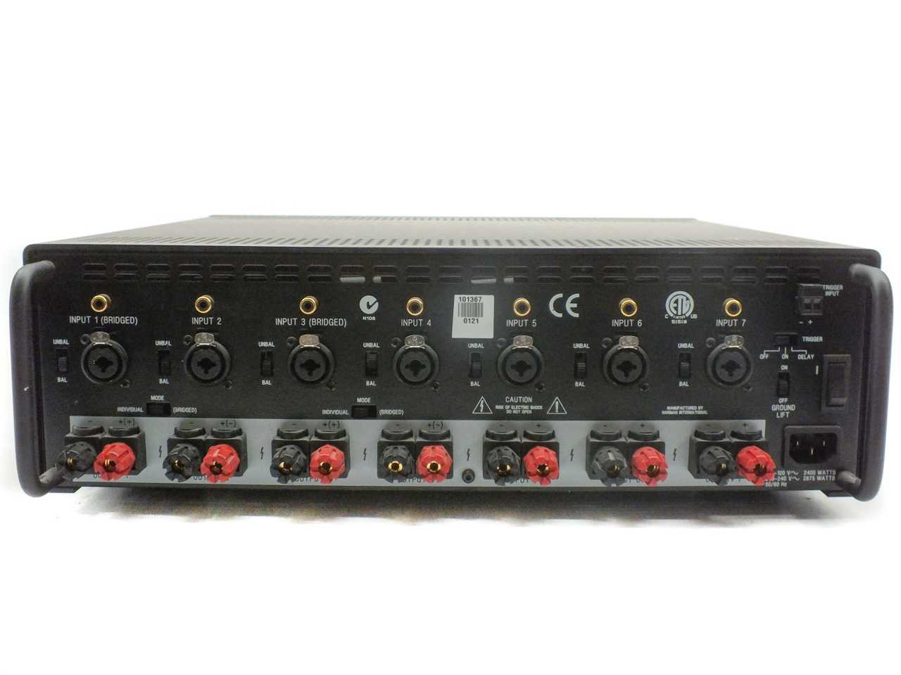 Lexicon LX-7 Power Amplifier w/Trigger Input and Ground Lift Switch 200 ...