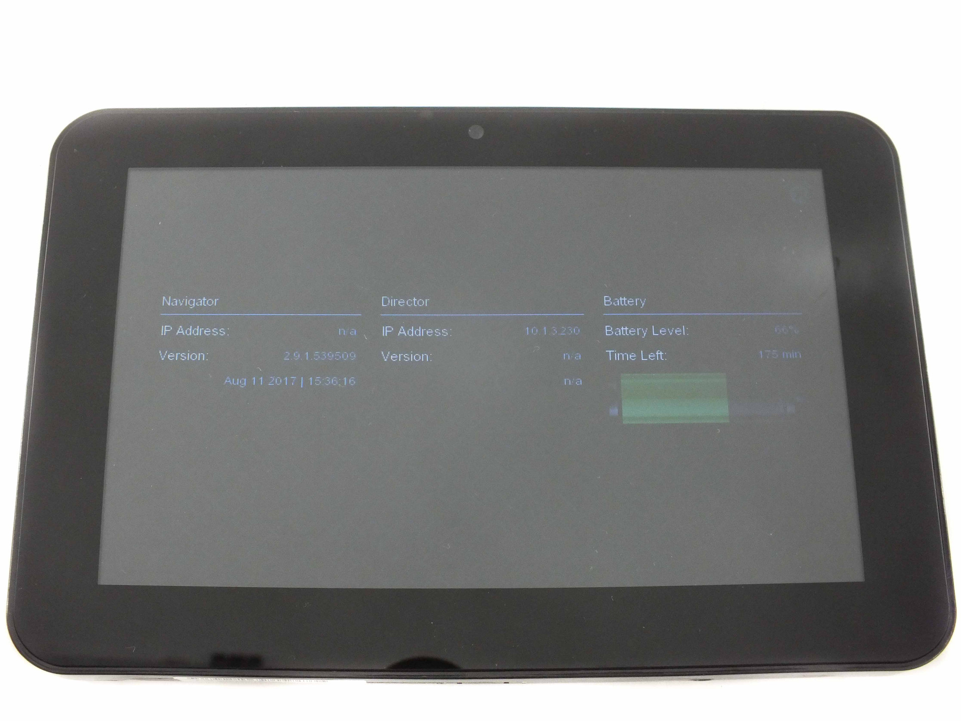 Control 4 C4-TSMC7-EN-BL 7" Portable Touch Screen ProAudio - No Dock ...