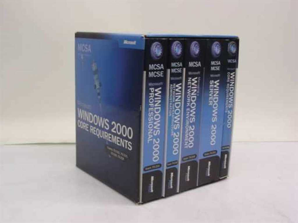 Microsoft Microsoft Windows 2000 Core Requirements