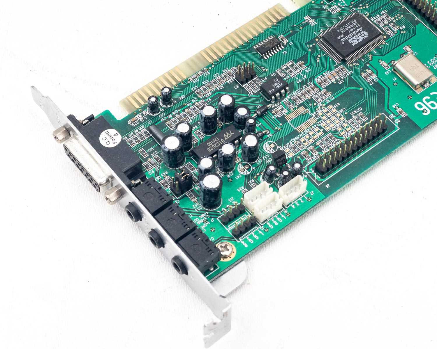 ESS BTC 1853L 16-Bit ISA Sound Card ES1868F AudioDrive Chip w/ Game ...