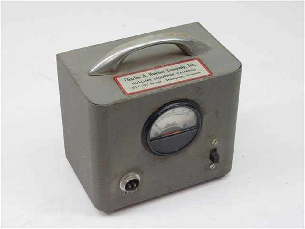 Charles Hulcher 12 V. Power Supply (Hulcher Sequence Camera)