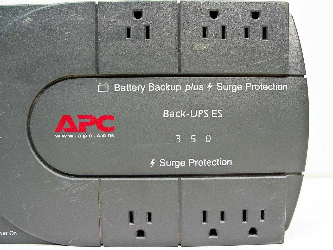 APC Back-UPS ES 350 (BE350U) - No Battery