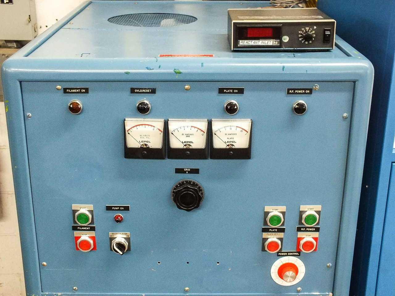 Thomas Swan EPITOR Epison II MOCVD 1x2 Quartz Reactor Lepel RF Heater ...
