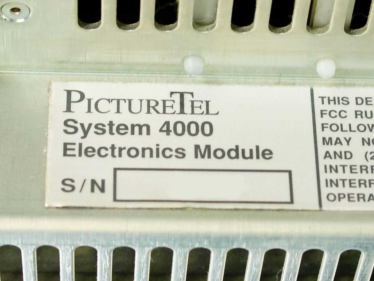 PictureTel System 4000 Video Conference Processor