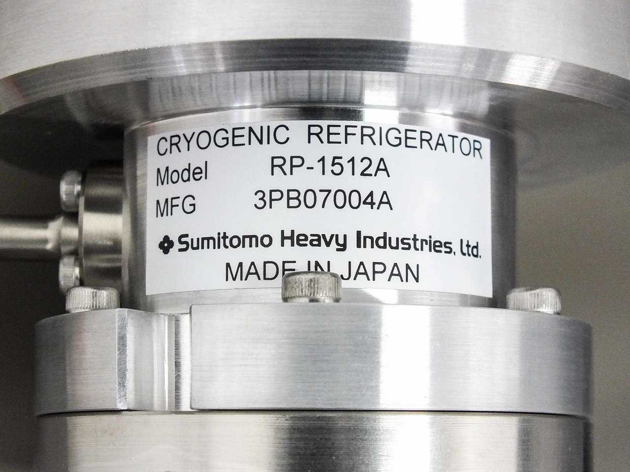 Sumitomo CNA-11B Helium Cryocompressor with RP-1512A Cold Head ...