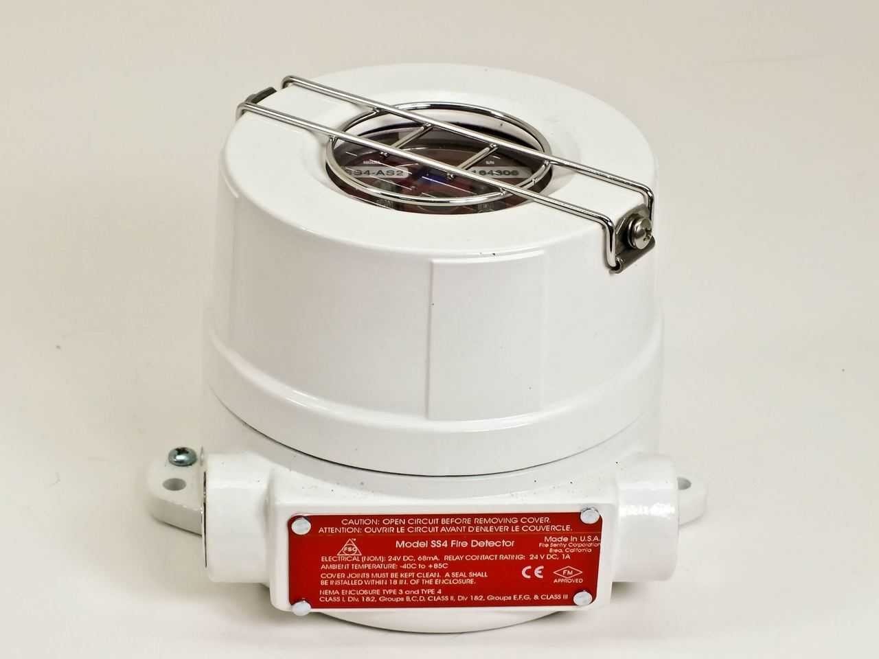 Fire Sentry SS4-AS2 UV UV/IR Electro-Optical Digital Flame & Fire Detector