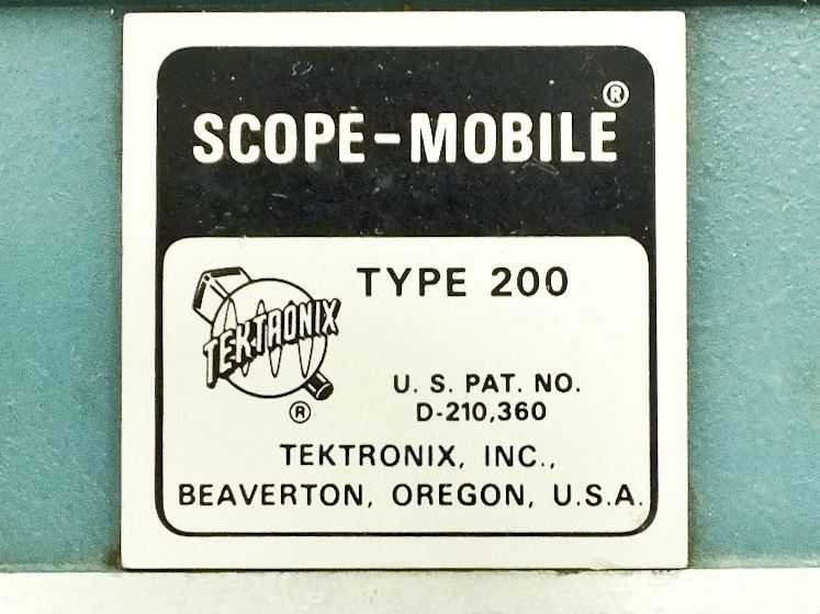 Tektronix 200 Scope-Mobile Portable Oscilloscope Laboratory Cart