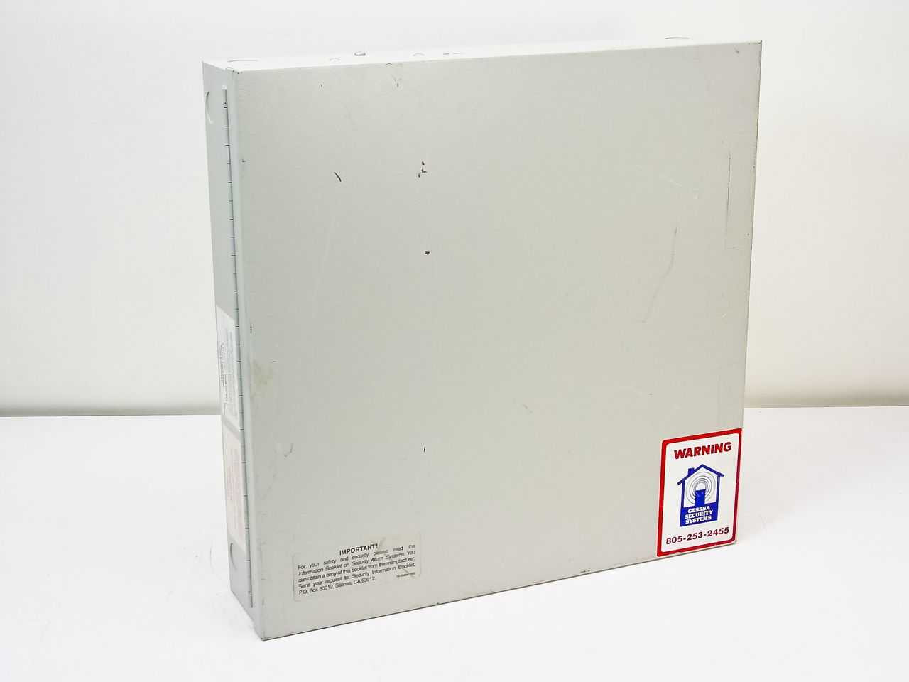 Radionics Omegalarm D8112 Alarm Control Panel with Enclosure