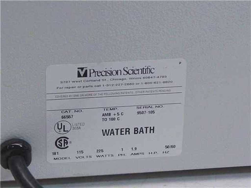 Precision Scientific 181 Water Bath