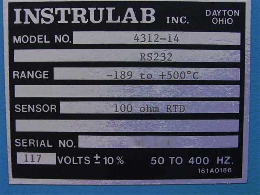 Instrulab 4312-14 System Thermometer