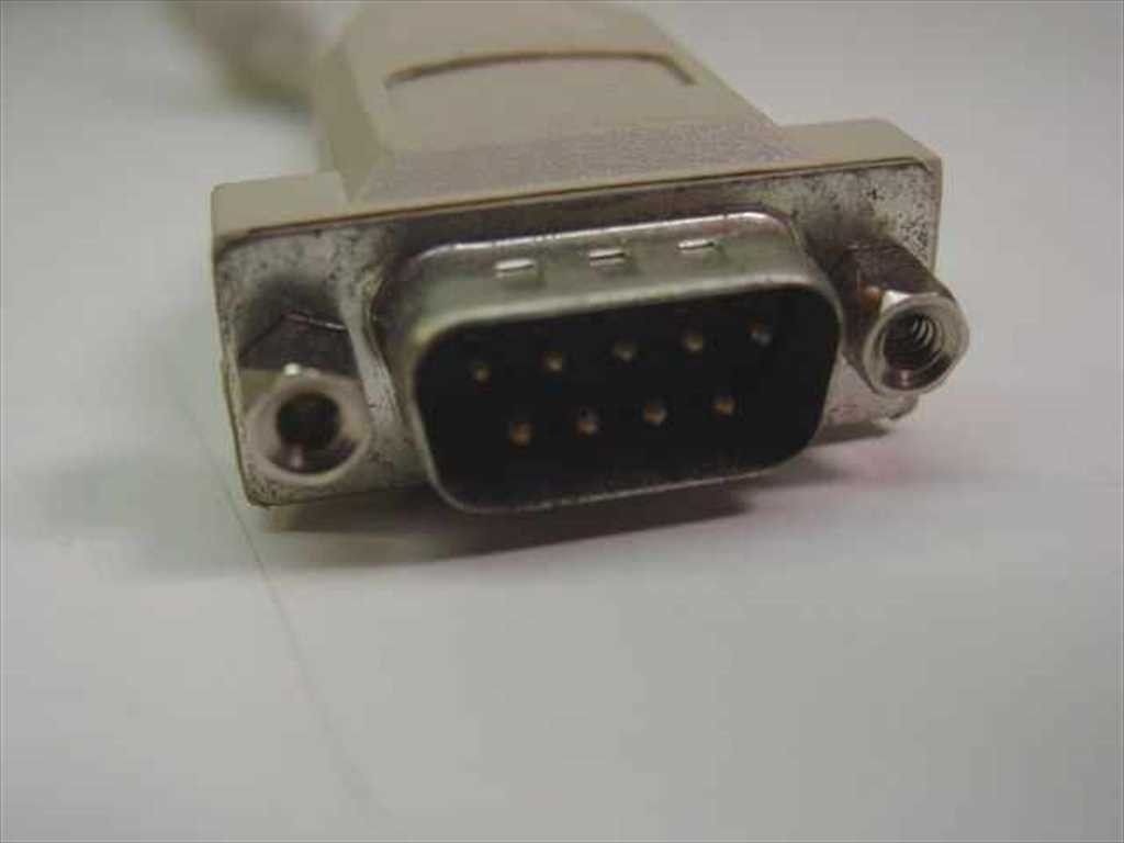 Serial Cable Serial Port Adapter 8 Pin Mini Din to 9 Pin Serial