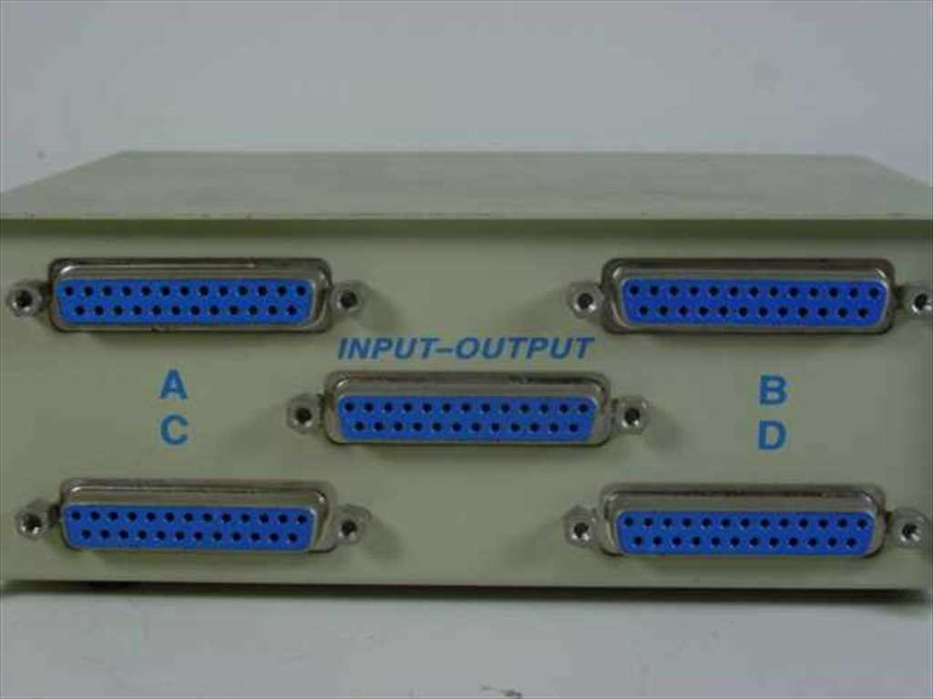 Generic 4 Way 25 Pin Data Transfer Switch 5 Port printer switch