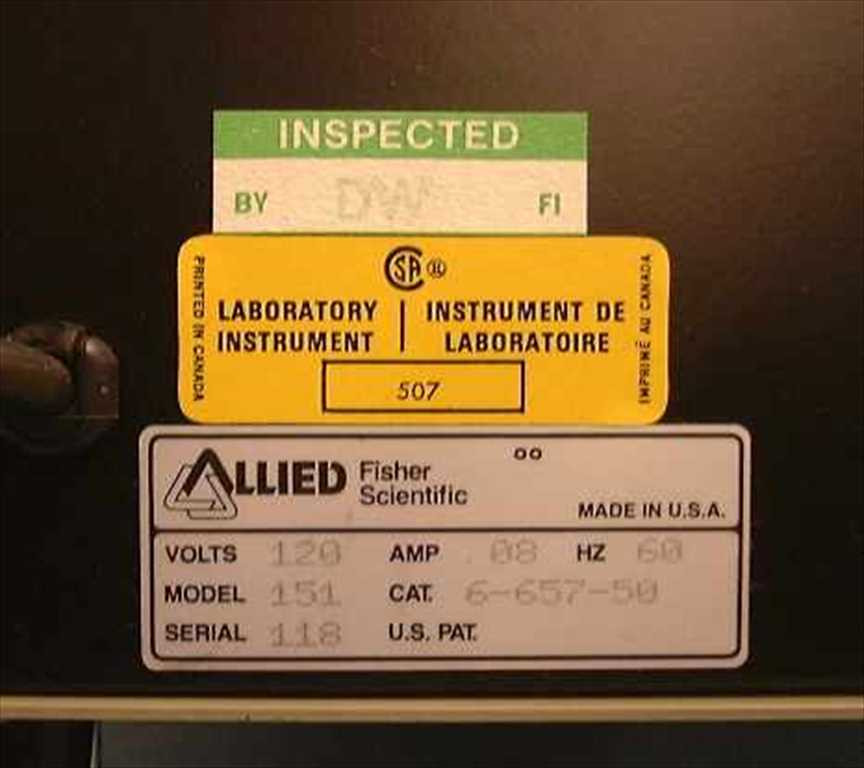 Fisher Scientific 151 Laboratory Timer