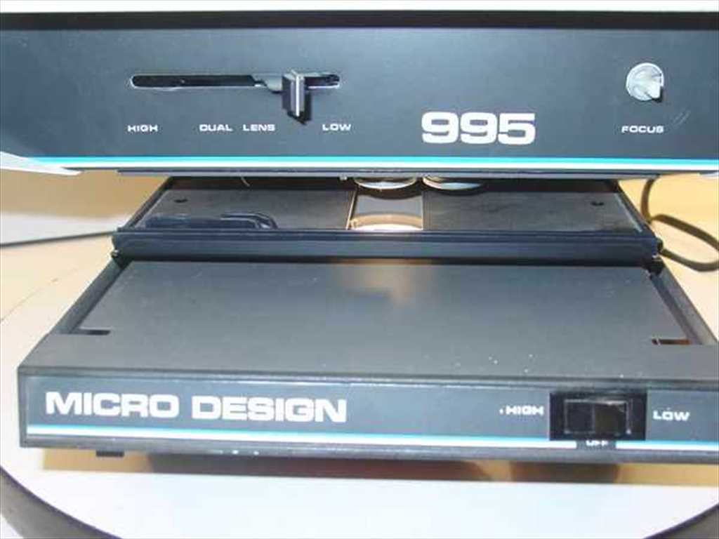 Microdesign 995 Microfiche Reader