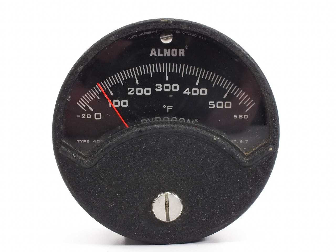 Alnor Instrument Type 4000A -20-580 Degrees Fahrenheit Pyrocon Gauge