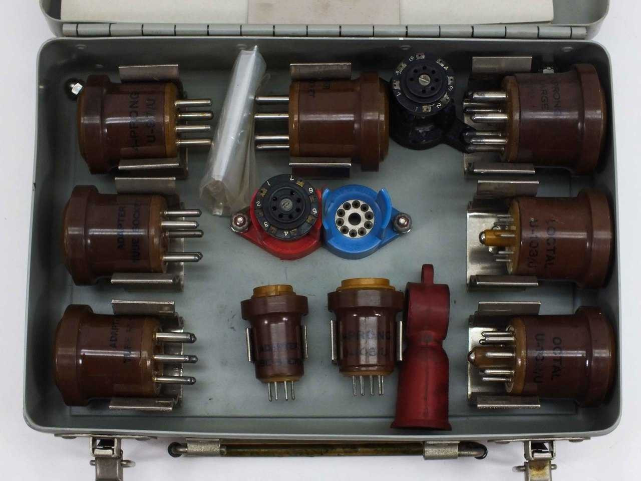 Vector Electronic MX-1258/U US Navy Tube Socket Adapter Kit with ...