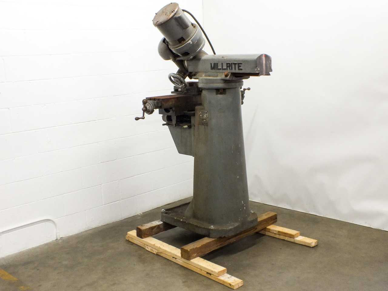 US Burke Machine Tool Co MVI Millrite Adjustable Angle Lathe 180 ...