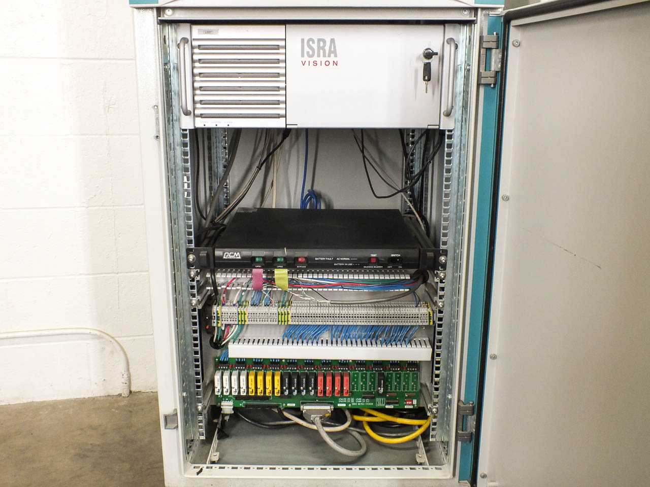 ISRA Vision 4-Camera Surface Defect Video Inspection System with ...