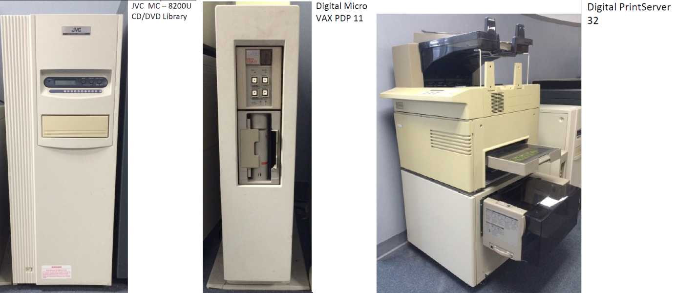 DEC Computer Museum Legacy 1980s Mainframe Computers Peripherals ...