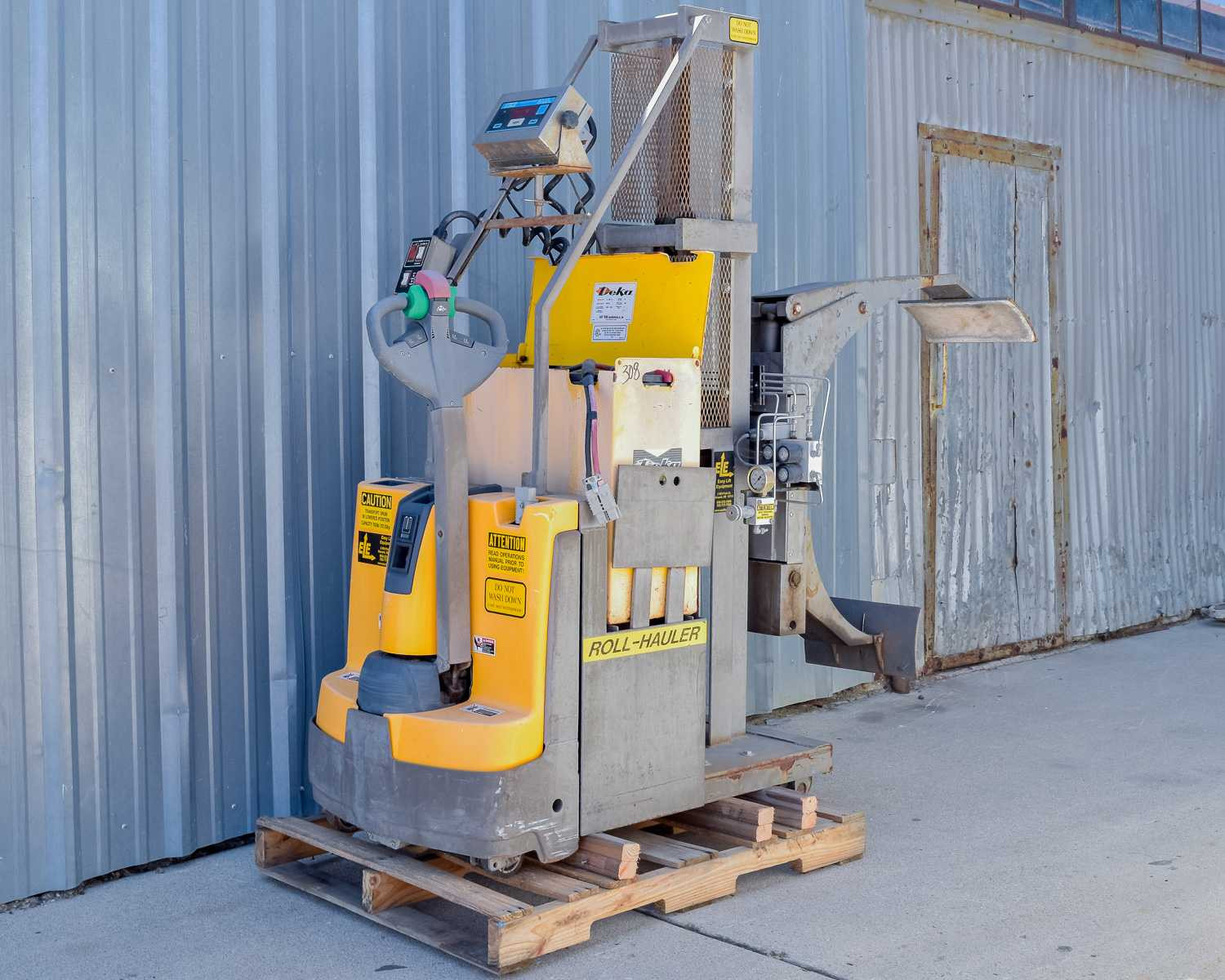 Easy Lift Equipment RCR70048LRCRSP-S Electric Powered Roll Hauler ...