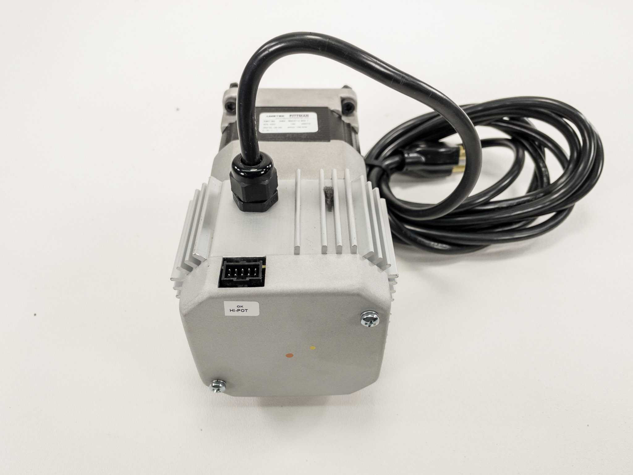 Ametek 3482-MAC5114 Brushless DC Motor 120 VAC 1750 RPM 1/5 HP with 0.5 ...