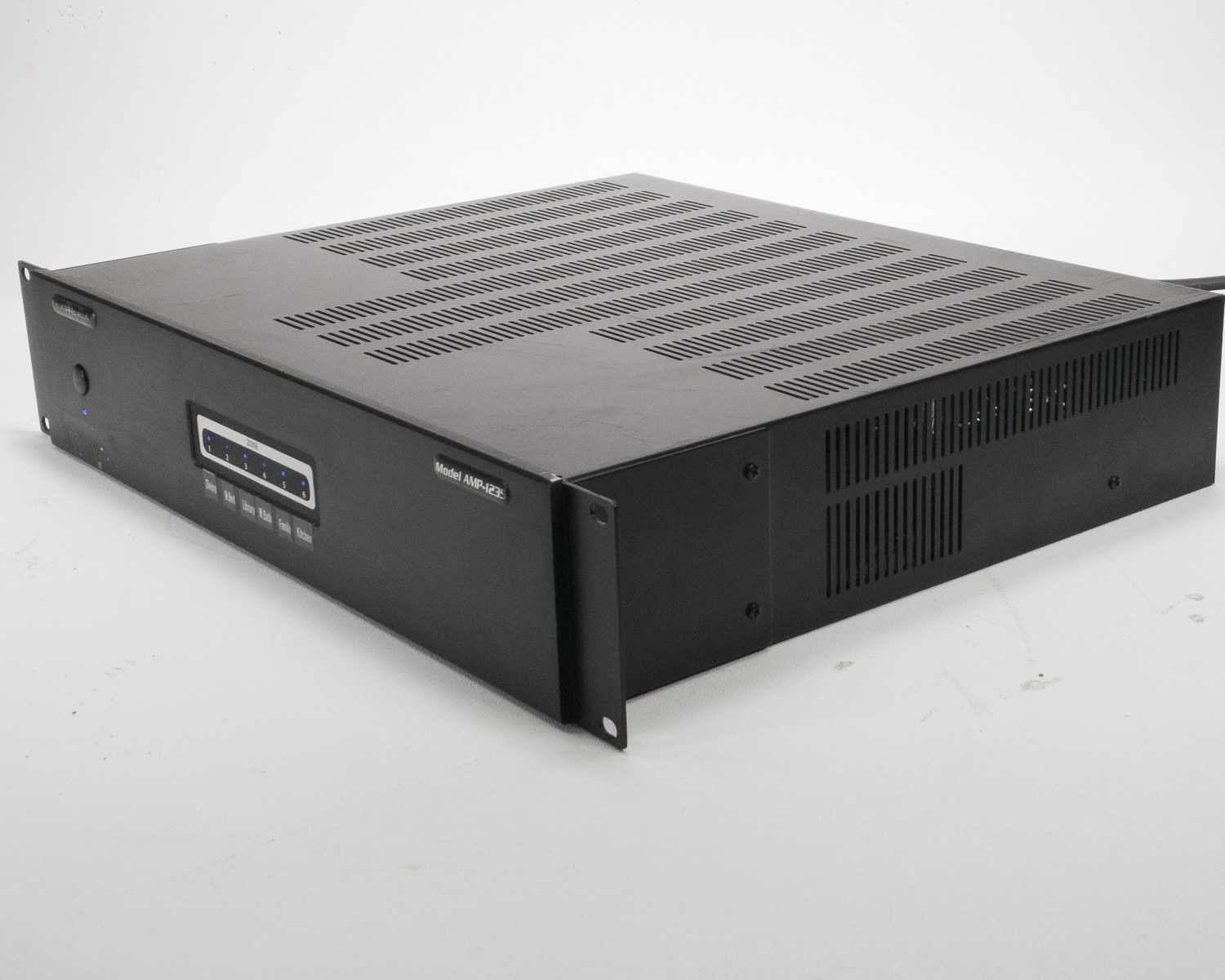 Audio Authority AMP-1235 12 Channel Amplifier Rackmount 115/230 Input