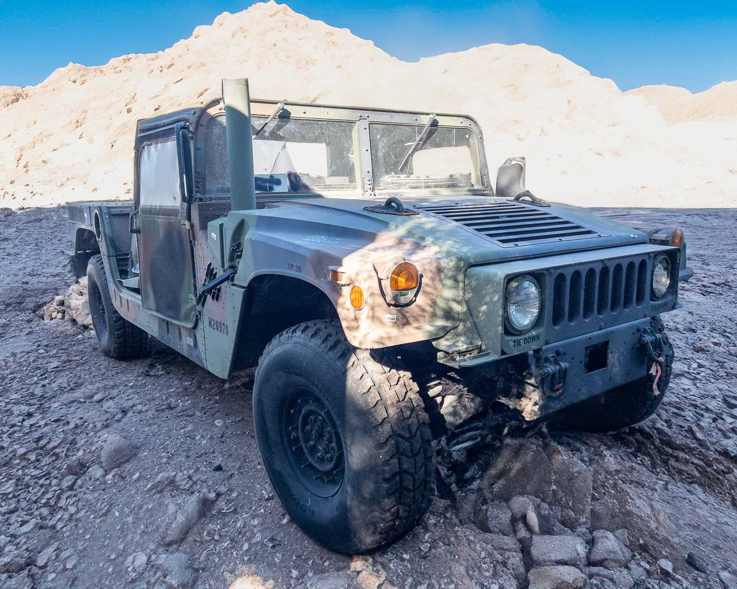 AM General M1152 2007 HMMWV 6.5L Turbo OD USMC Military Humvee Cargo ...