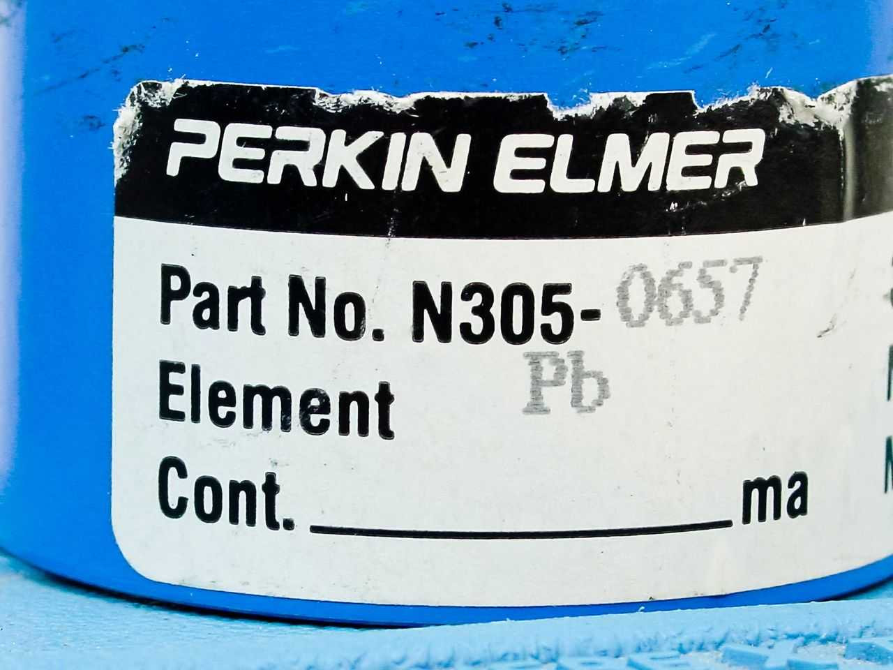 Perkin Elmer N305-0657 EDL System 2 Element Pb / Lead with Storage Case
