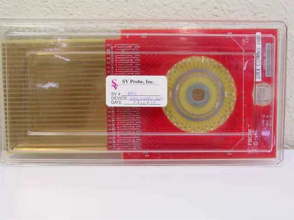 SV Probe Inc C48-2 Rev A 888008-9 SV Probe Card - Electroglas Wafer Das ...