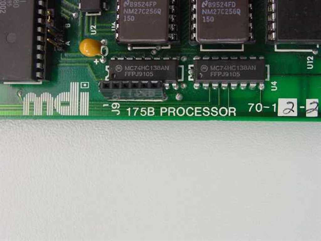 Monitor Dynamics, Inc RTU-200 2-AC/FIM Safenet System Mfg Date: 4/95 ...