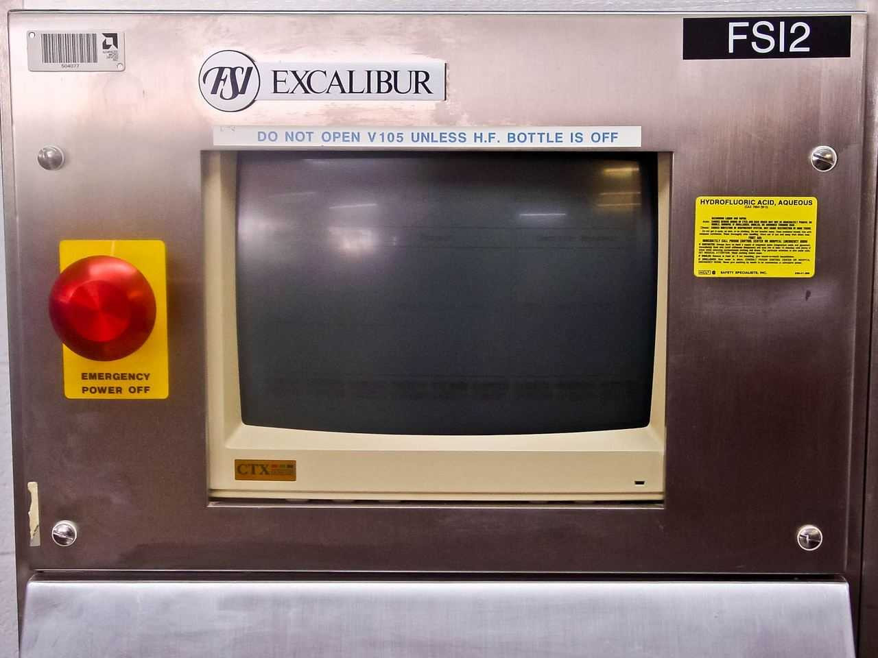 FSI Single Station Vapor Phase Wafer Etcher Cleaner Excalibur