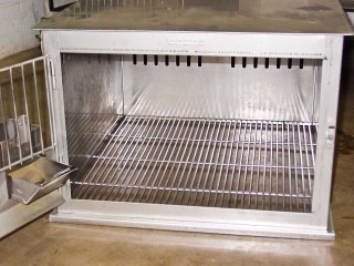 Lab Products Stainless Steel Modular Animal Cage System with 12 ...