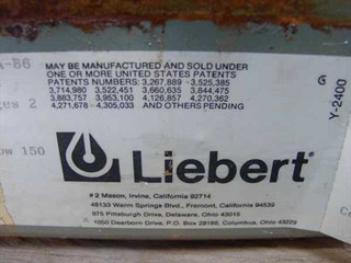 Liebert CF 66A-C00 Challenger 2 5-Ton Air Conditioner Cooling System