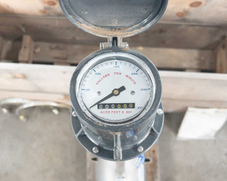 McCrometer M0310 MC Propeller Flow Meter 10" Saddle Type, Mechanical ...