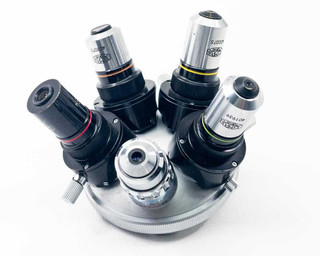 Olympus Tokyo Microscope Optical Component Set Neo & MPlan Lenses ...