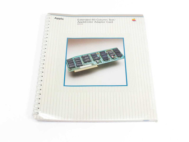 Apple Vintage IIe Extended 80-Column Text/AppleColor RGB Card w/ Box ...
