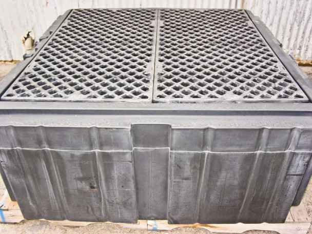 PIG PAK735-BK-WD 360 Gallon Sump Containment Unit with Drain