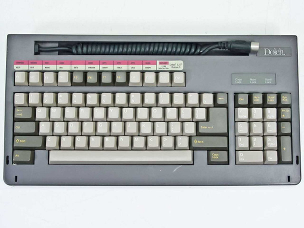 Dolch AT Vintage Keyboard for Portable Computer Clicky Blue Keyswitches