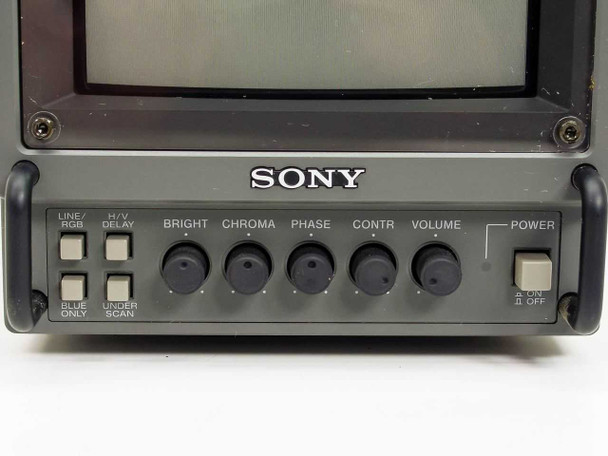Sony PVM-5041Q 5" Trinitron Color Video Monitor w/ 4 3 - 16 9 Under ...