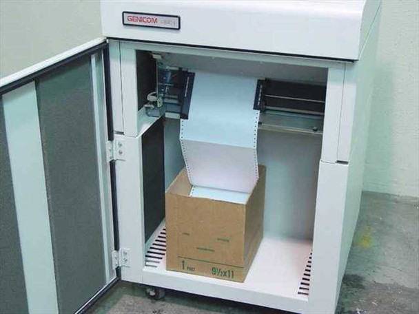 Genicom 4840i 4800 Series Line Matrix Printer