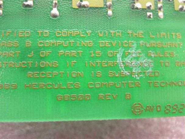 Hercules GB500 Graphics Adapter