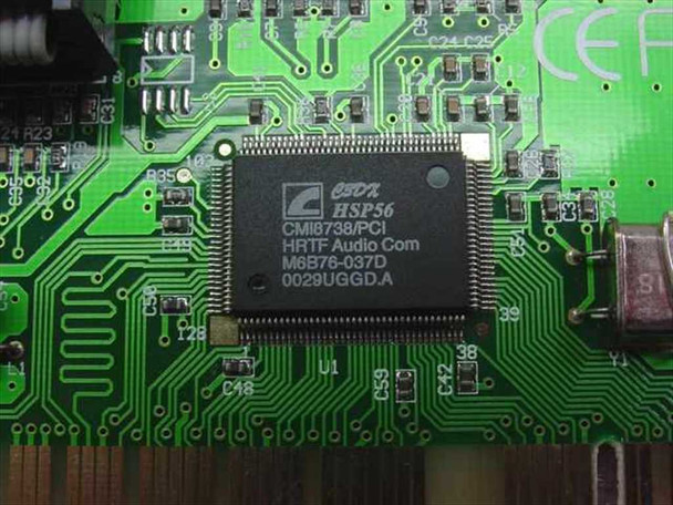 E3DX HSP56 PCI Sound Card w/Game Port A-8738-2C