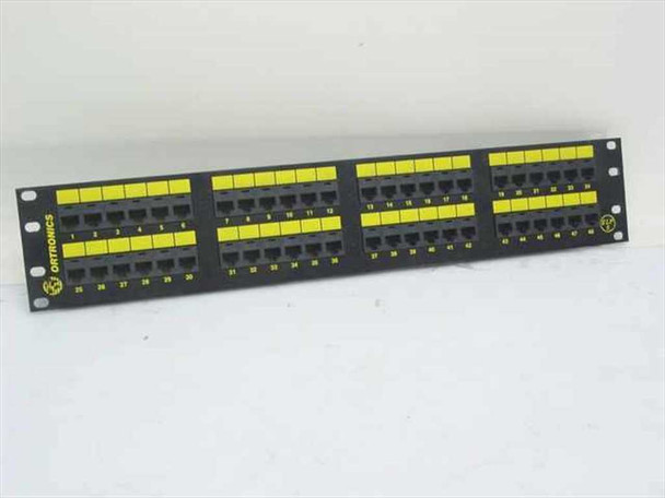 Ortronics OR-851004862 48 Port Patch Panel w/accessories
