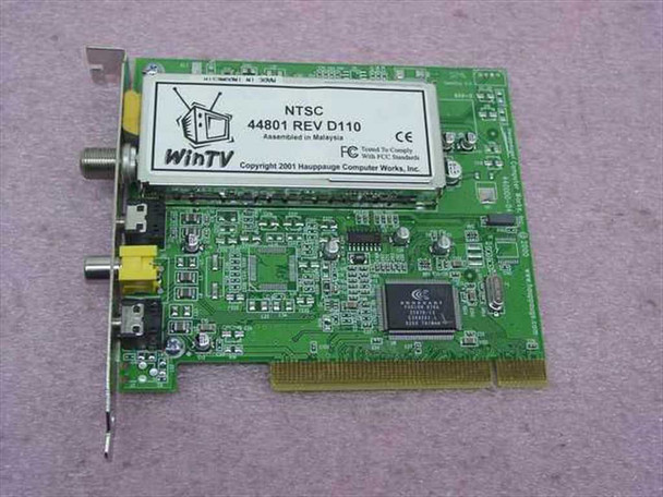 Hauppauge Computer NTSC 44801 WinTV TV/Video Adapter Card