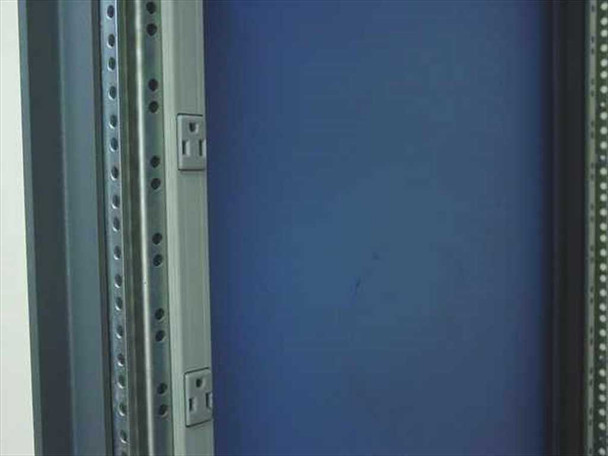 Aluminum 46U Enclosure Aluminum 46U Rackmount Enclosure Cabinet w/Casto