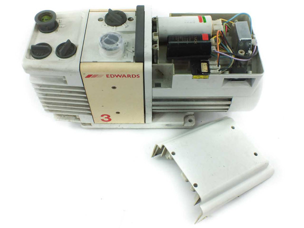 Edwards RV3 3/4 HP Rotary Vacuum Pump DN25KF Ports 115 Volt AC - Tested ...