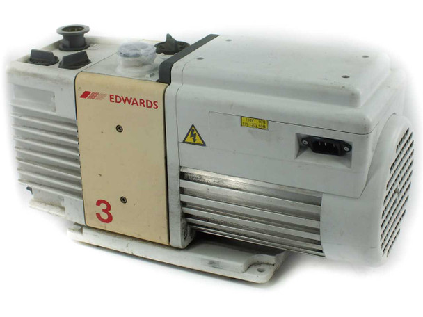 Edwards RV3 3/4 HP Rotary Vacuum Pump DN25KF Ports 115 Volt AC - Tested ...