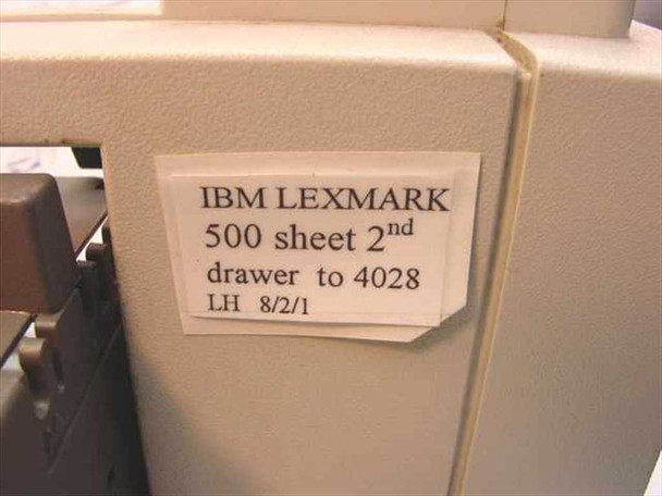 IBM IBM Lexmark 4028 500 Sheet 2nd Paper Drawer 1039530