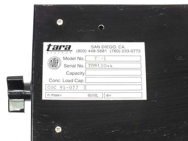 Tara Systems TR-1 Digital Industrial Scale Indicator with 8" Platform ...